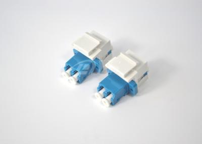 China LC keystone insert Jack Fiber Optic Adapter adapter For Local Area Network for sale