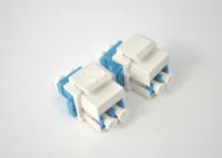 China LC keystone insert Jack Fiber Optic Adapter adapter For Local Area Network for sale