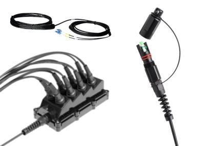 China G657A2 IP68 Preterminated Fiber Optic Cable Assemblies For FTTX Box for sale