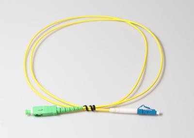China 1m Length Simplex LC To SC UPC APC Fiber Optic Patch Cord for sale
