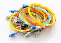 China Indoor FTTH Fiber Optic Patch Cord With SC LC FC ST MTRJ Connector for sale