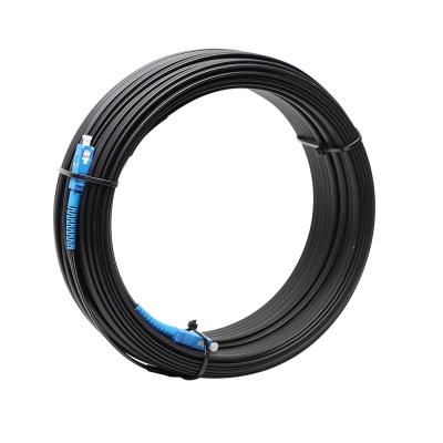 China Outdoor 100m 200m Simplex Optical Fiber Patch Cord For FTTH Projects for sale