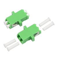 China Factory price LC APC Single mode Fiber Optic Adapter Fiber Connector duplex LC adapter for sale
