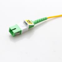 China SC DX single mode coupler Fiber Optic Adapter with metal shutter for sale