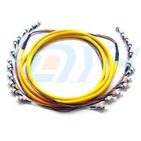 China FC / UPC 12 Color Bundle Fiber Optic Patch Cord 0.9mm Single Mode Stable Capability for sale