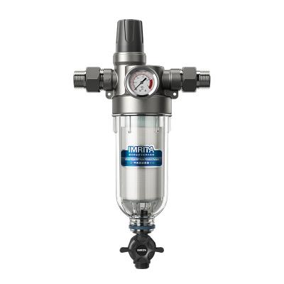 China IMRITA 5000L/H Whole House Pre Filter with 50-Micron Stainless Steel Mesh and 0.1-0.4MPa Pressure Range for sale