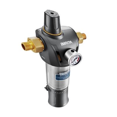China 0.1-0.4MPa Cabinet Whole House Pre Filter Sediment Removal Manual Flush for sale