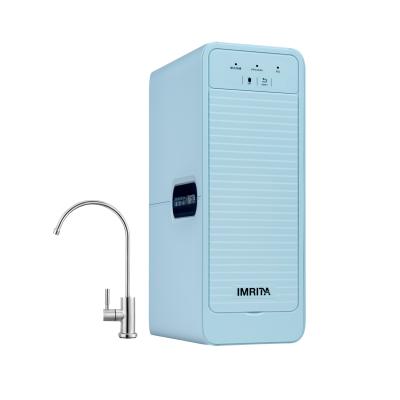 China IMRITA 600GPD Tankless Reverse Osmosis Water Purifier System with 0.0001 Micron Filtration and 1.57L/min Flow Rate for sale