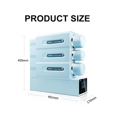 China Noiseless Reverse Osmosis Water Purifier , 120W Three Stage Water Filter System for sale