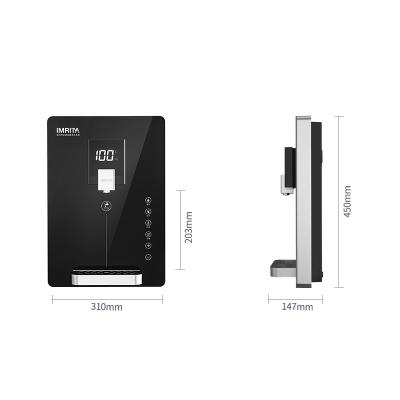 China IMRITA IMT-G3 2100W Wall Mounted Water Dispenser with 3-Second Instant Heating and 20L/Hour Capacity for sale