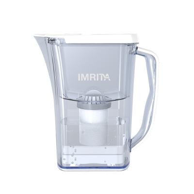 China IMRITA Alkaline Water Filter Pitcher 3.2L Capacity 248x110x271mm with 200 Gallon Filter Life for sale