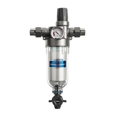 China 5000L/h Water Flow Whole House Pre Filter Reusable Mesh Spin Down Sediment for sale