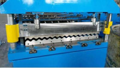 China Roofing Tiles Roll Forming Machine 0.3-0.8mm Thickness 20m/min Speed for sale