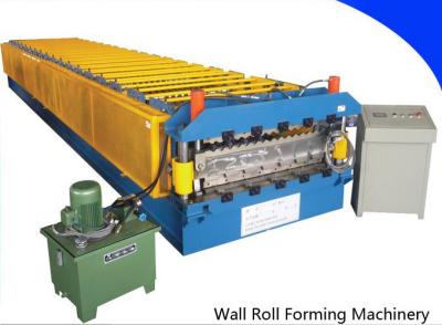 China Corrugation Profile Roof Sheet Roll Forming Machine 0.8-1.2mm Thickness 20m/min Speed for sale