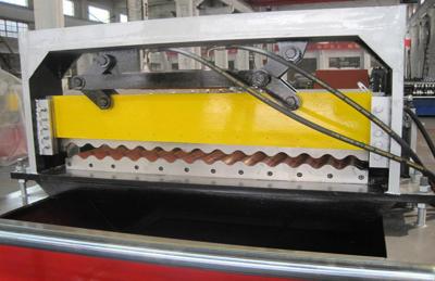 China Durable Corrugated Arc Roof Roll Forming Machine 0.8-1.2mm Thickness for sale