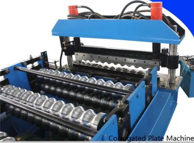 China Corrugated Roof Panel CNC Machine 0.5mm 2mm Thickness Roll Forming Equipment for sale
