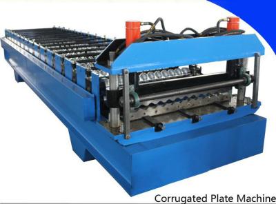 China Corrugated Steel Roofing Sheets Roll Forming Machine 0.12-0.8mm Thickness for sale