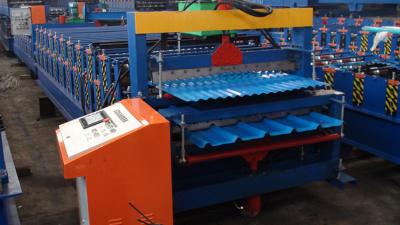 China Double Layer Roll Forming Machine for Roofing Panels 0.8-1.2mm for sale