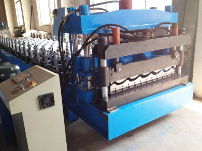China Glazed Roof Sheet Forming Machine 0.3-0.8mm Thickness 20-25m/min Speed for sale