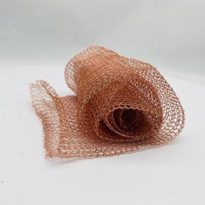 China 30 Feet 50 Feet 100 Feet Knitted Copper Mesh Slug Control for sale