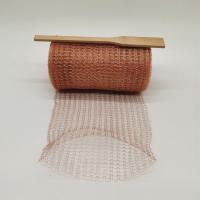 China 0.2mm-0.28mm Copper Knitted Wire Mesh For Rodent Control ISO9001 for sale