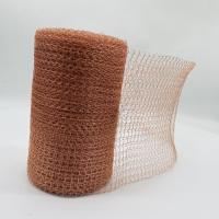 China Knitted Copper Wire Mesh Roll 3m 15.2m For Block Holes In The Wall for sale