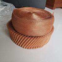 China Waterproof Knitted Copper Mesh Low Temperature Resistant for sale