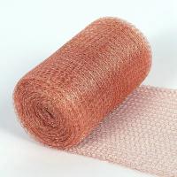 China 40 Mesh 100% Copper Mesh Rolls Lightweight For Industrial for sale