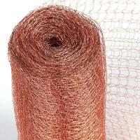 China 98% Porosity Copper Rodent Mesh Snail Proof 127mm*3m 127mm*6m for sale