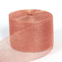 China 100mm 127mm Metal Copper Mesh Distillation For Rodent And Bird Exclusion for sale