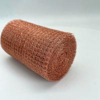 China 100mm 127mm Copper Insect Screen Mesh  , Red Copper Wire Mesh For Rats for sale