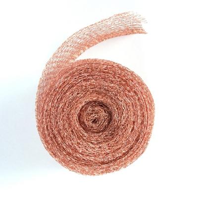 China Knitting Copper Wire Mesh For Liquid Filter Pest Control Strong Enough for sale