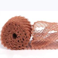 China 12m Weep Hole Copper Mesh Welding / Cutting Processing for sale