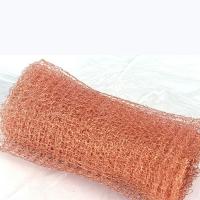 China ODM Copper Knitted Wire Mesh 6m 10m 15.2m 30.5m 61m For Slug Control ISO9001 for sale