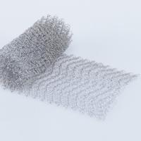 China 100mm Corrugated Stainless Steel Wire Mesh Rolls For Filter Elements for sale