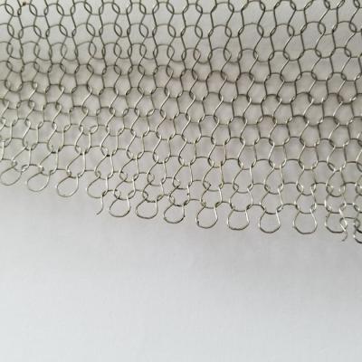 China Stainless Steel Knitted Wire Mesh Roll For Liquid Filtration for sale