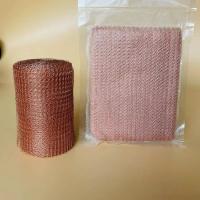 China Single Wire Woven Knitted Metal Mesh Maximum Filtration Of Gas And Liquid for sale
