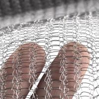 China Double Filament EMI Wire Mesh Shielding , PTFE Knitted Wire Mesh Gasket for sale