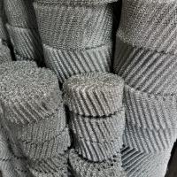 China Milky White Knitted Wire Mesh Gasket 0.1mm 0.15mm For EMI / RFI Shielding for sale