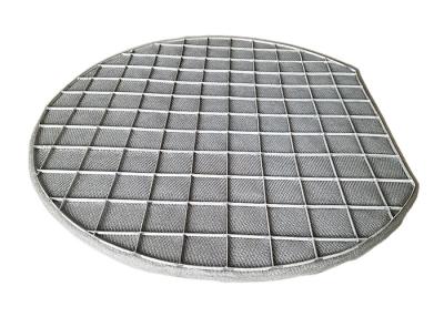 China 316L Glass Fiber Co Knitmesh Pad Demister Custom Size Bar Grids for sale