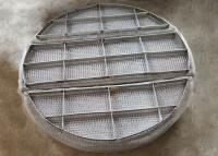 China Donut Circle Shape Teflong Wire Mesh Pad Demister 580mm Diameter for sale