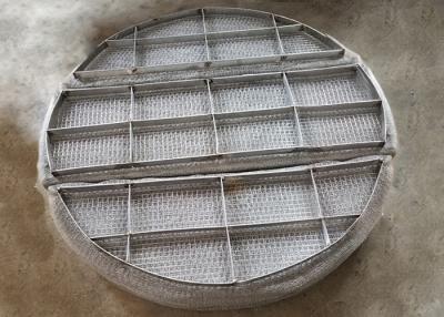 China Donut Circle Shape Teflong Wire Mesh Pad Demister 580mm Diameter for sale