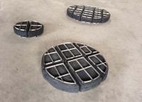 China Donut Circle Shape Teflong Wire Mesh Pad Demister 580mm Diameter for sale