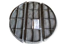 China Polypropylene PTFE Wire Mesh Demister Screen Gas Liquid Separating for sale