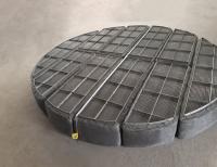 China Stainless Steel Wire 100mm Mesh Pad Mist Eliminator For Gas Liquid Filter for sale