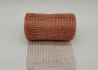 China Decoration Metal Copper Knitted Wire Mesh 75 Feet 100 Feet For Homeyard Garden for sale