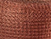 China 0.16mm 4 Inch 100mm Width C11000 Knitted Copper Mesh Slug Control for sale