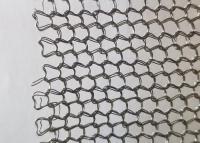 China W Shape weave 3 Wires Knitted Wire Mesh Distilling Packing for sale