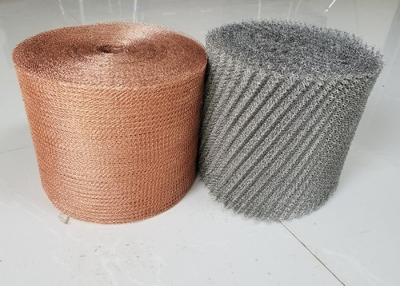 China Stainless Steel 0.19mm Knitted Wire Mesh Machines And Workshop Tourism for sale