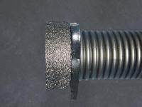 China Stainless Steel Knitted Wire Mesh Muffler Circle Shaped Easy To Install for sale